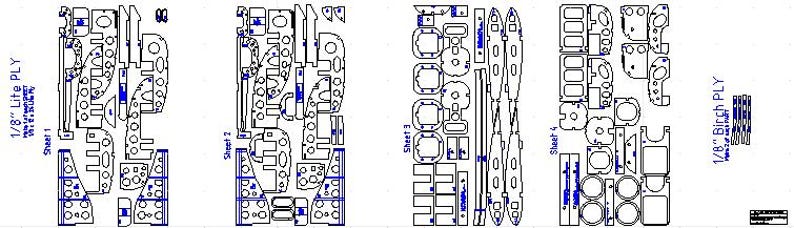 1/7 Scale RC IA-58H Pucara Fenix Plans (pdf/dxf) - Etsy Canada
