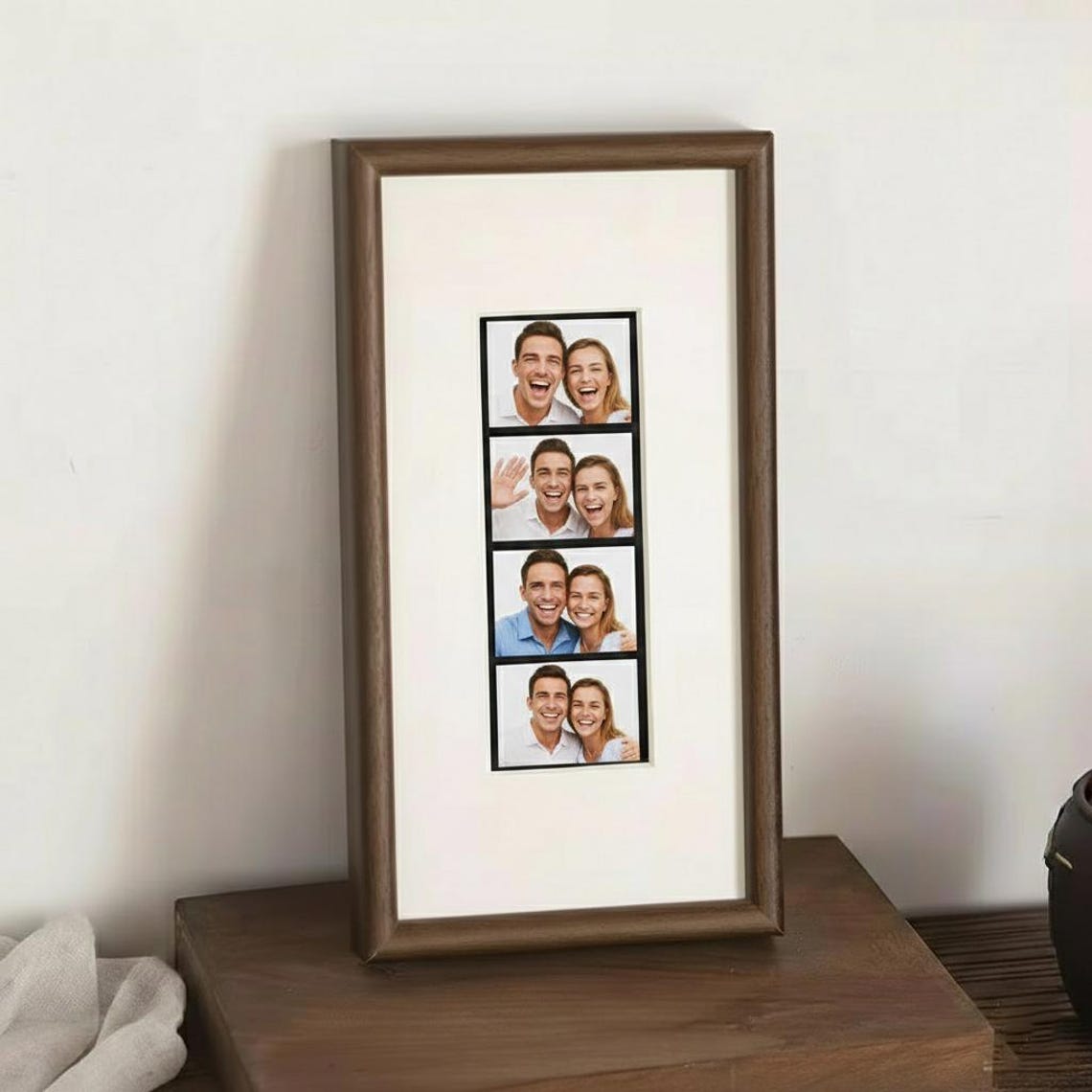 Vertical Photo Strip Frame, Custom Photobooth Picture Frame ...