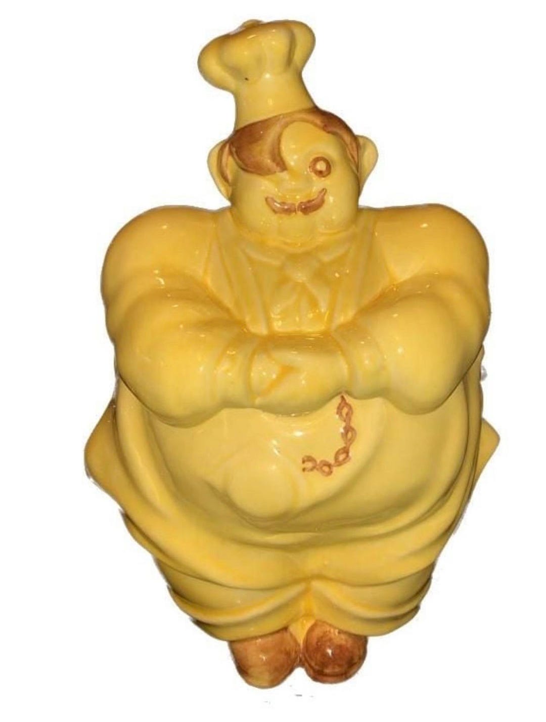 Vintage Red Wing Pottery Chef Cookie Jar - Etsy