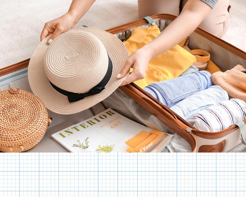Digital Travel Packing Checklist | Digital Packing List | Instant PDF ...