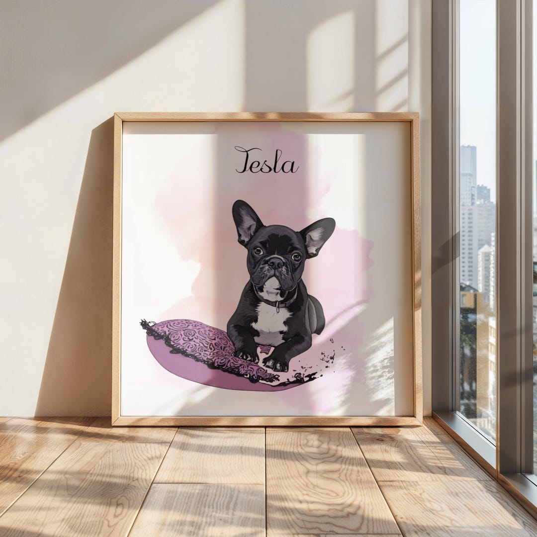 Custom Dog Portrait Watercolor,best Friend Portrait, Custom Dog Artwork ...