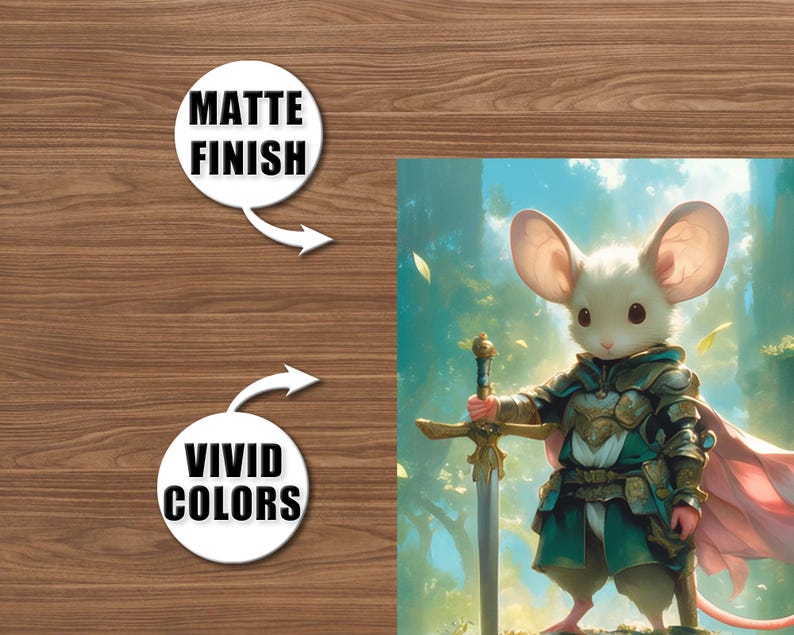 100x Personalized TCG Sleeves, Little Mouse Knight, MTG Pokemon Yugioh ...