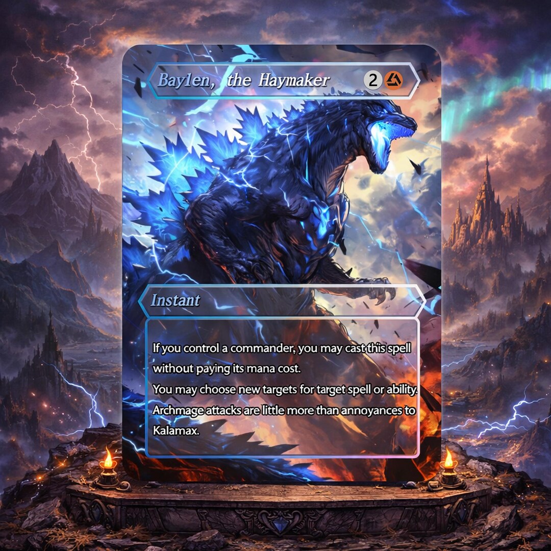 Deflecting Swat Premium Custom Proxy Card | MTG Instant Counterspell ...