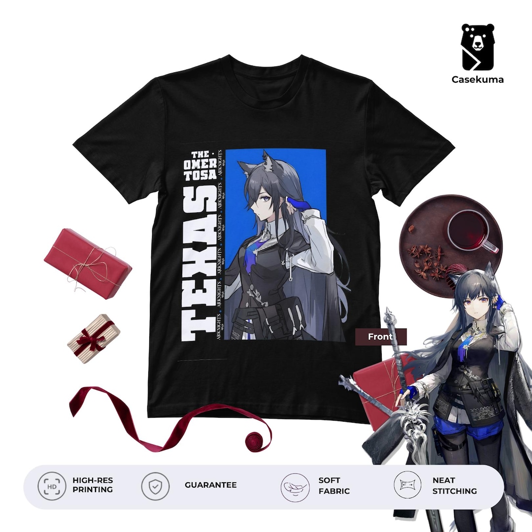 Arknights Texas the Omertosa T-shirt Cellinia Texas Alter Merch ...
