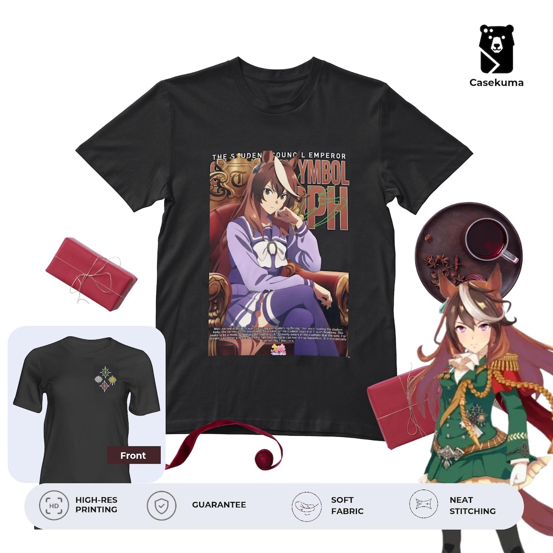 Symboli Rudolf T-shirt Casekuma Horse Girl Merch | Pretty Derby Tee ...