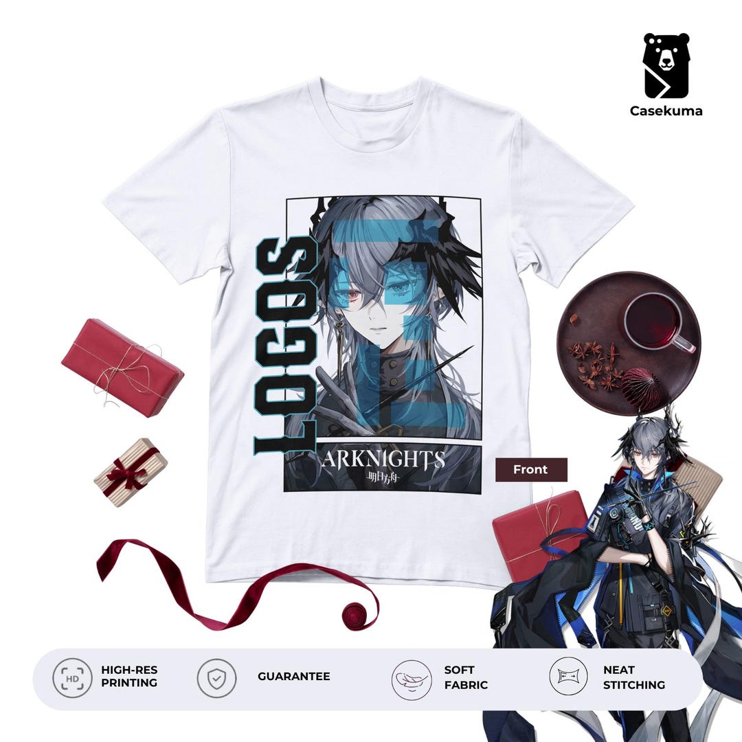 Arknights Logos T-shirt | Elite Operator Banshee Lord | Sarkaz Royalty ...