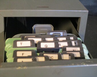 Index Card Drawer | Etsy