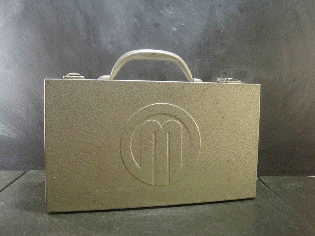 Large Vintage Metal Lunch Box Lunchbox-west German - Etsy
