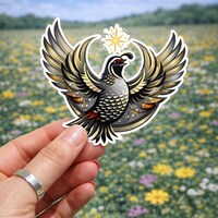 Quail Vinyl Sticker - Etsy