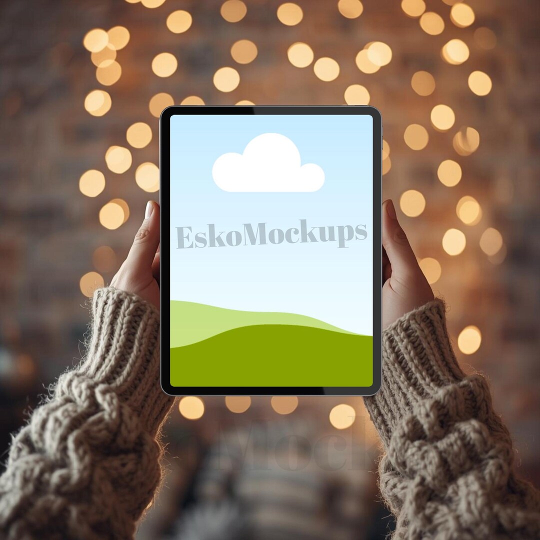 5 Book Mockup Bundle Holidays Device Mockups iPad Bookstagram Templates ...