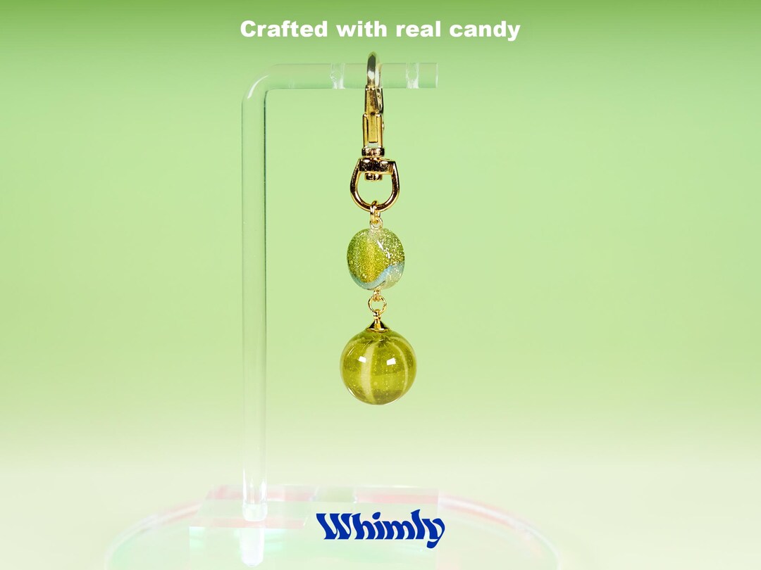 Real Candy Bag Charm: Green Sweet | Handmade Kawaii Candy Bag Charm ...