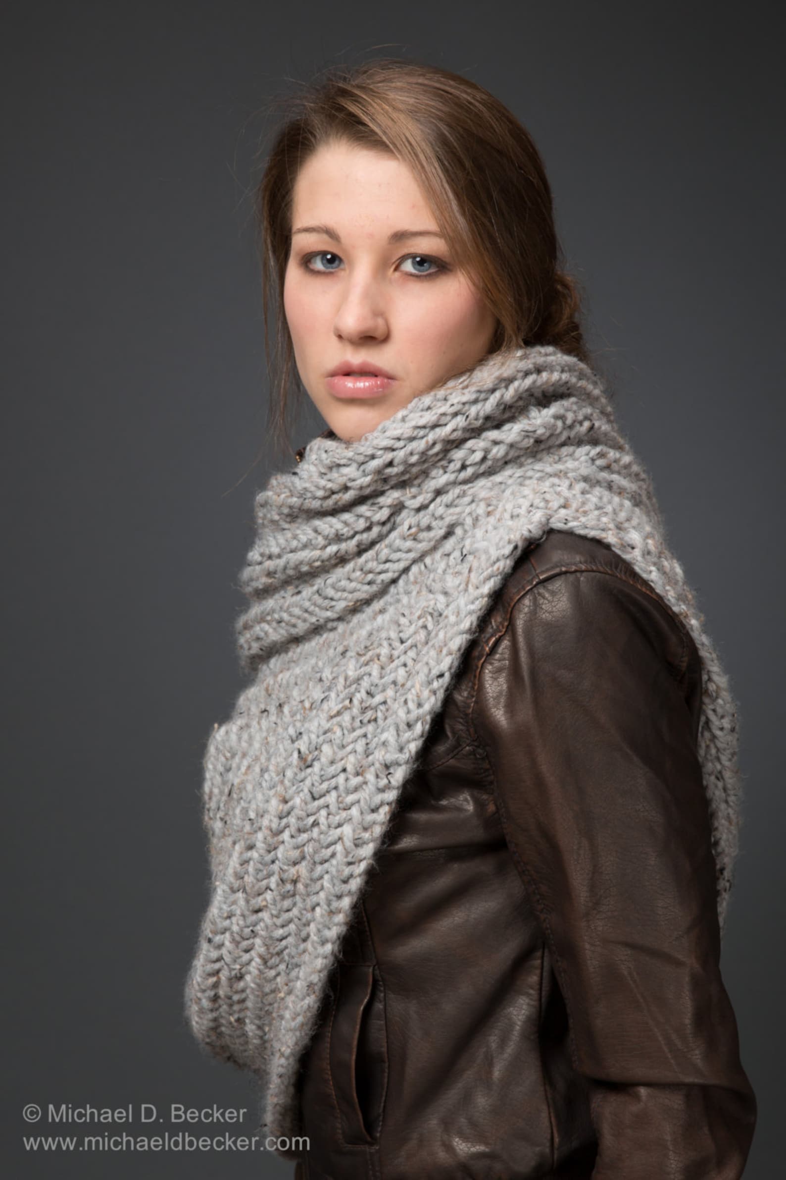Huntress Cowl Scarf Post Apocalyptic Cowl Knitting Pattern by Kysaa ...