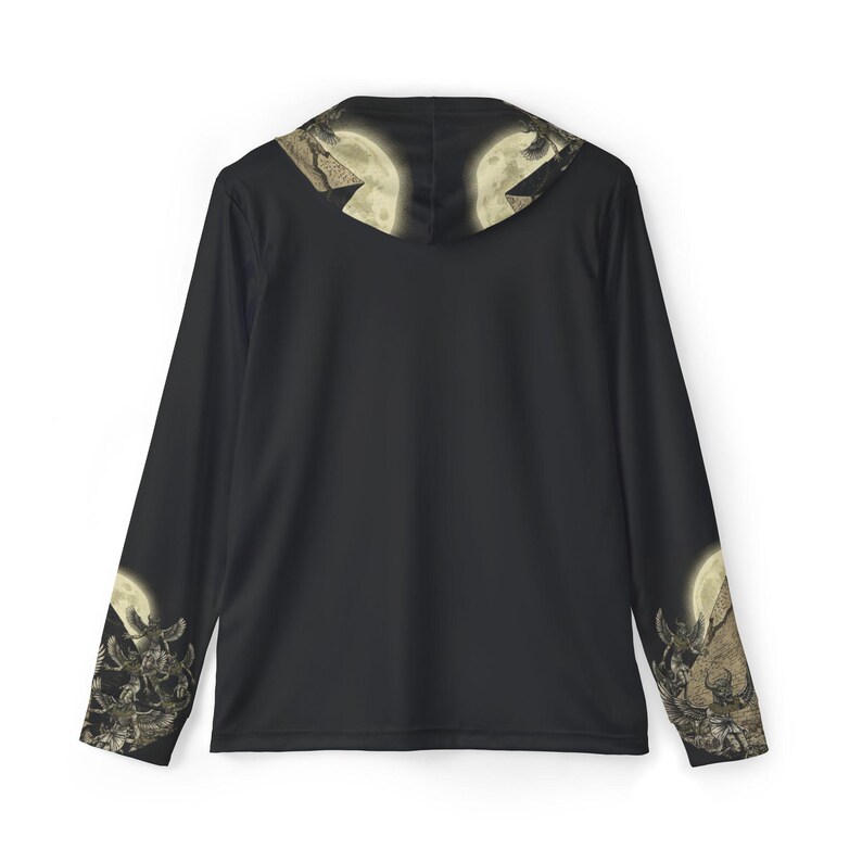 Ghosts of Ancient Egypt Hoodie | Pharaoh Mask, Skull and Moon Design - Etsy
