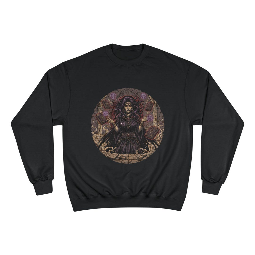 Beware the Witching Hour Witch Portrait Sweatshirt | Halloween Gothic ...