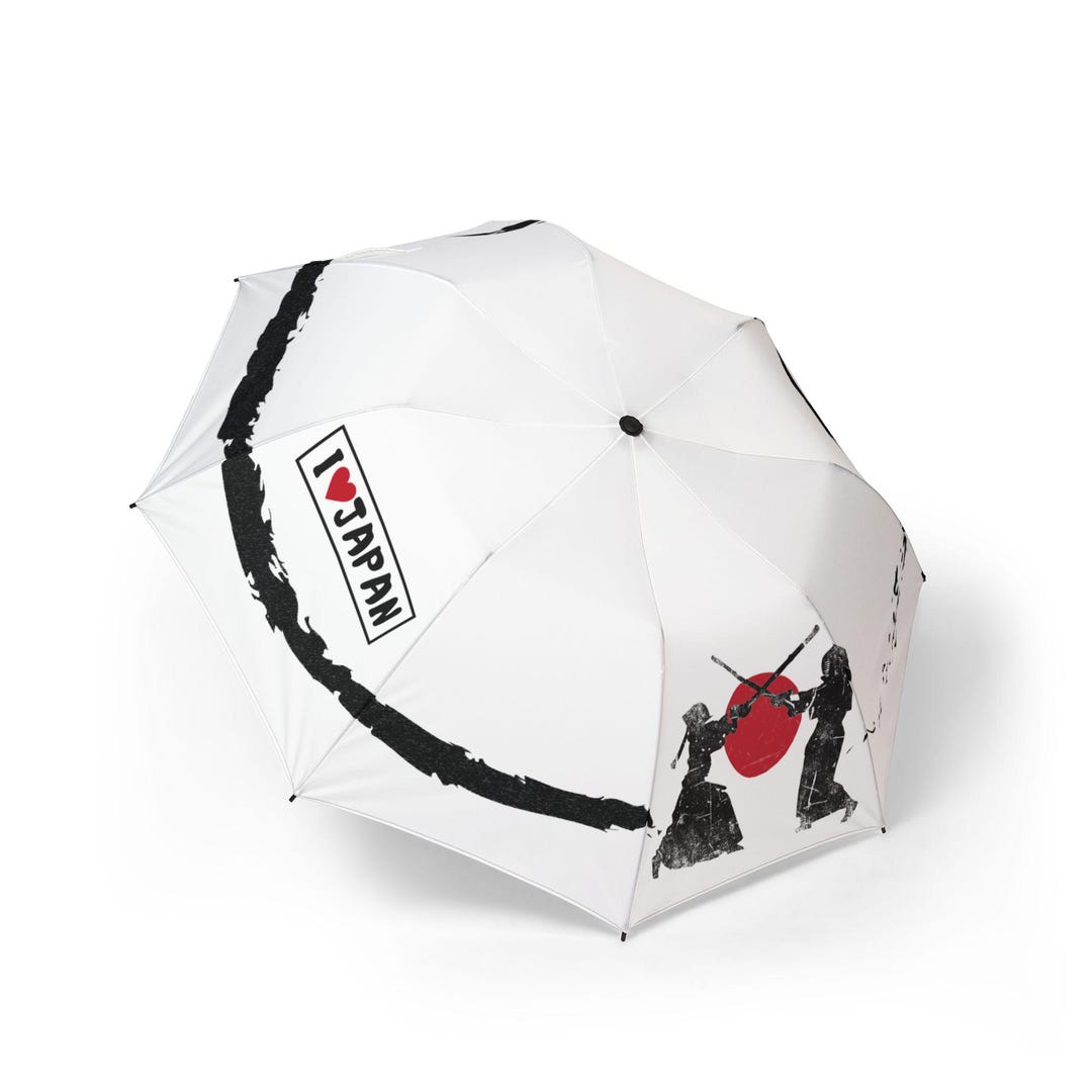 Foldable Umbrella, Kendo Japanese Sword Martial Art Enthusiast Gift ...