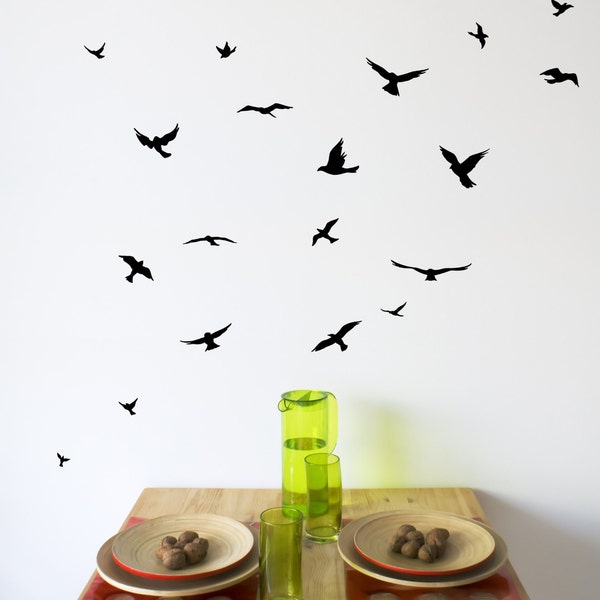 Bird Wall Decal - Etsy