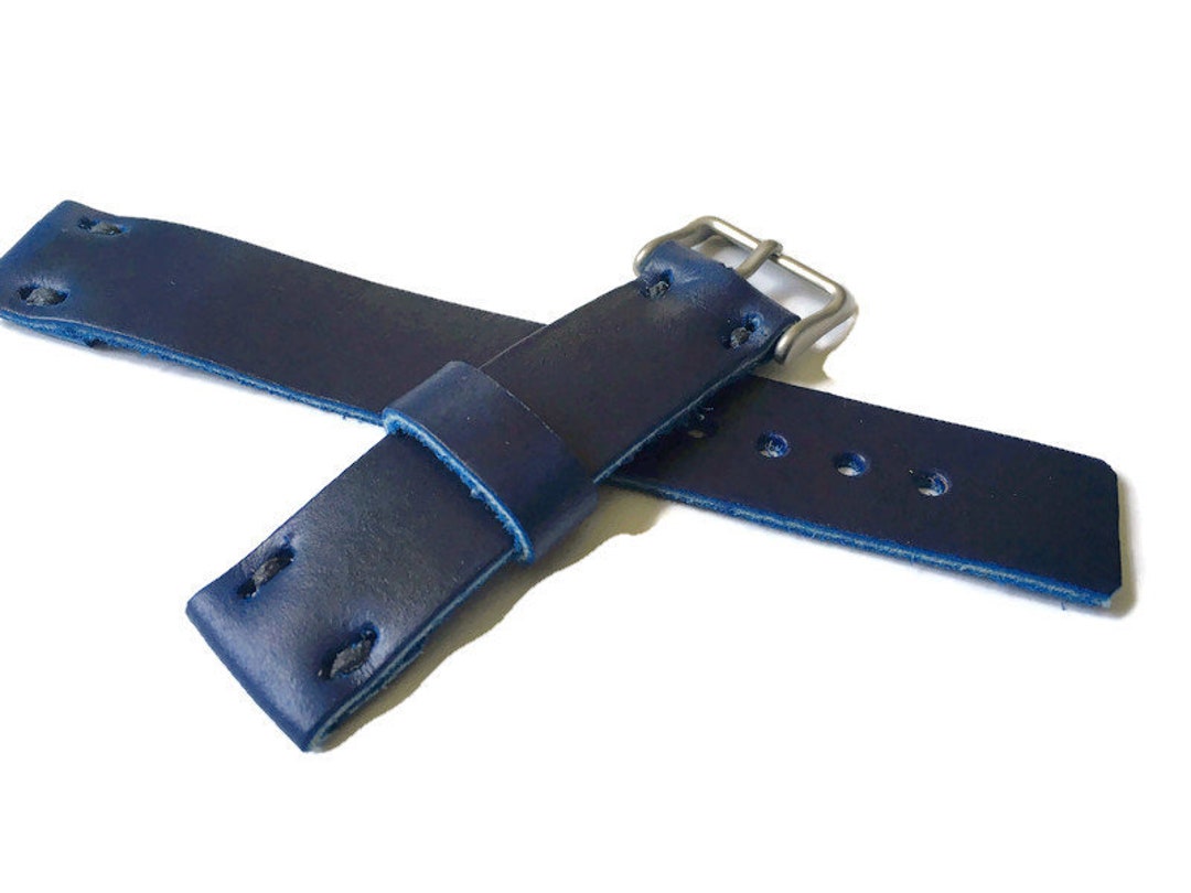 Handmade Horween Cavalier Leather Watch Strap - Etsy UK