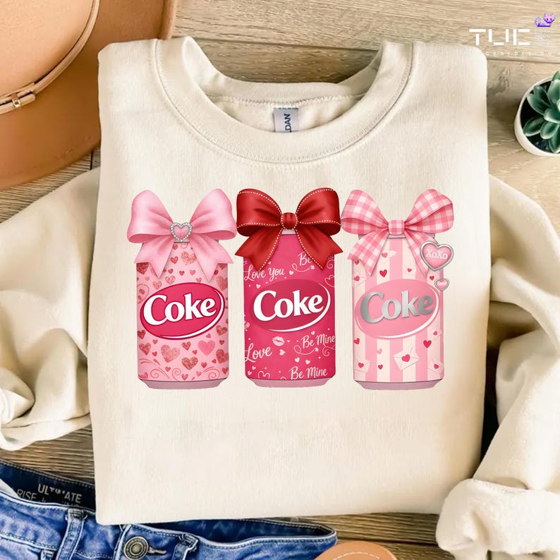 Coke Valentine Soda Png : Retro Soda Can, Cute Valentine Day Png ...