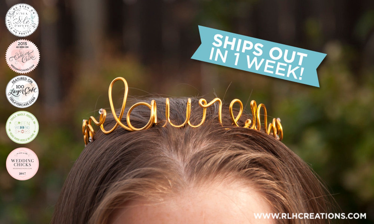 Personalized Tiara / Personalized Crown / Bachelorette Tiara / - Etsy