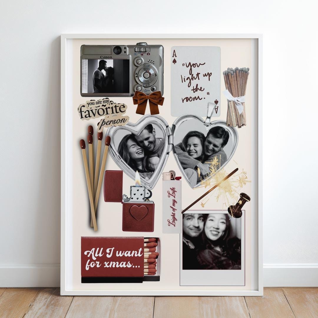 Matchbook Print DIY Canva Template Matchbox Printable Gift for ...
