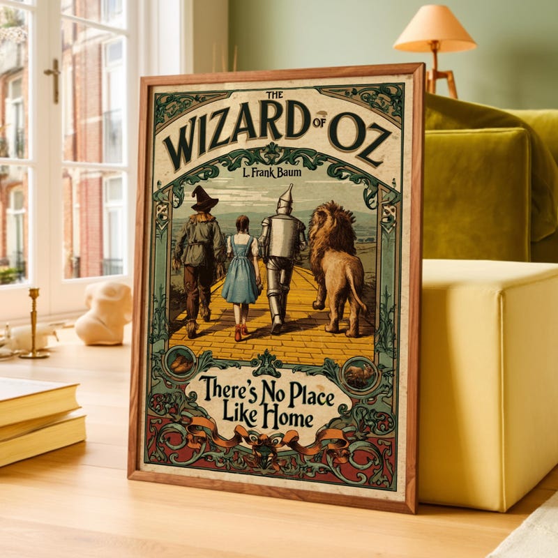 Wizard of Oz Posters - Etsy