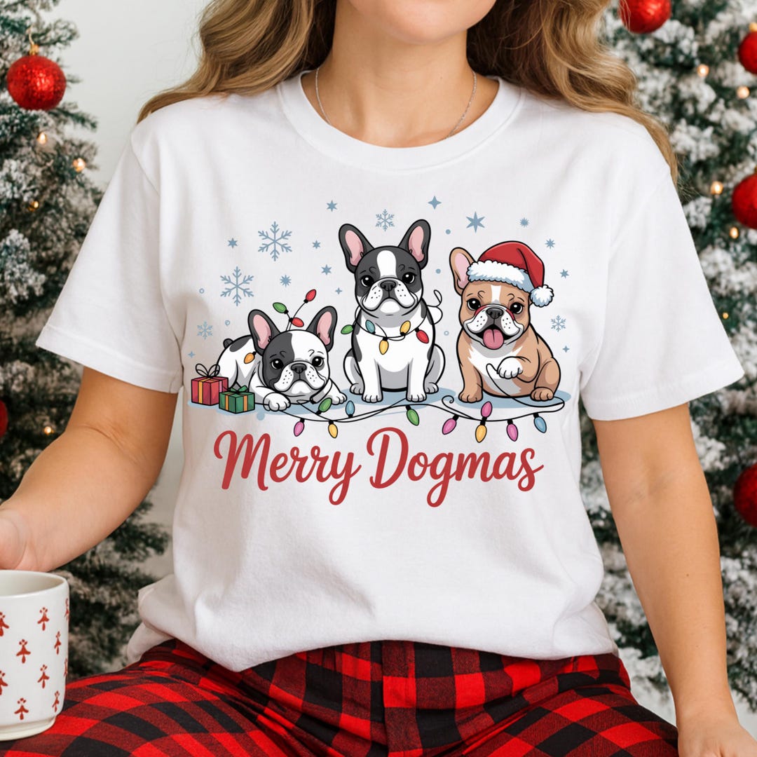 Merry Dogmas PNG Sublimation Design Download for Shirts Mugs and Crafts ...