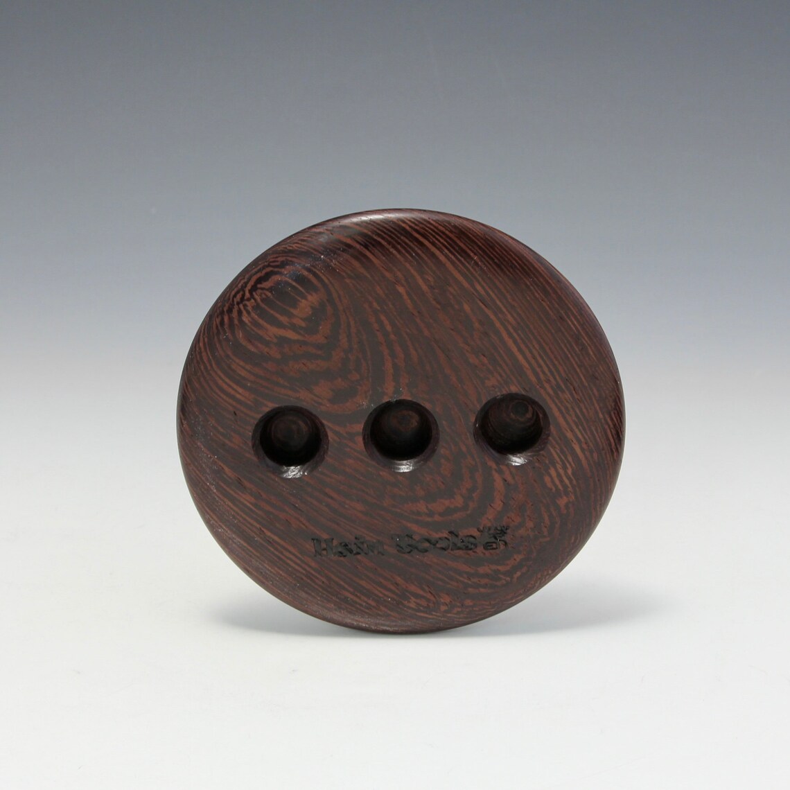A 4” Wenge Round Rib for Throwing Perfect Bowls/plates (© Copy Right # ...