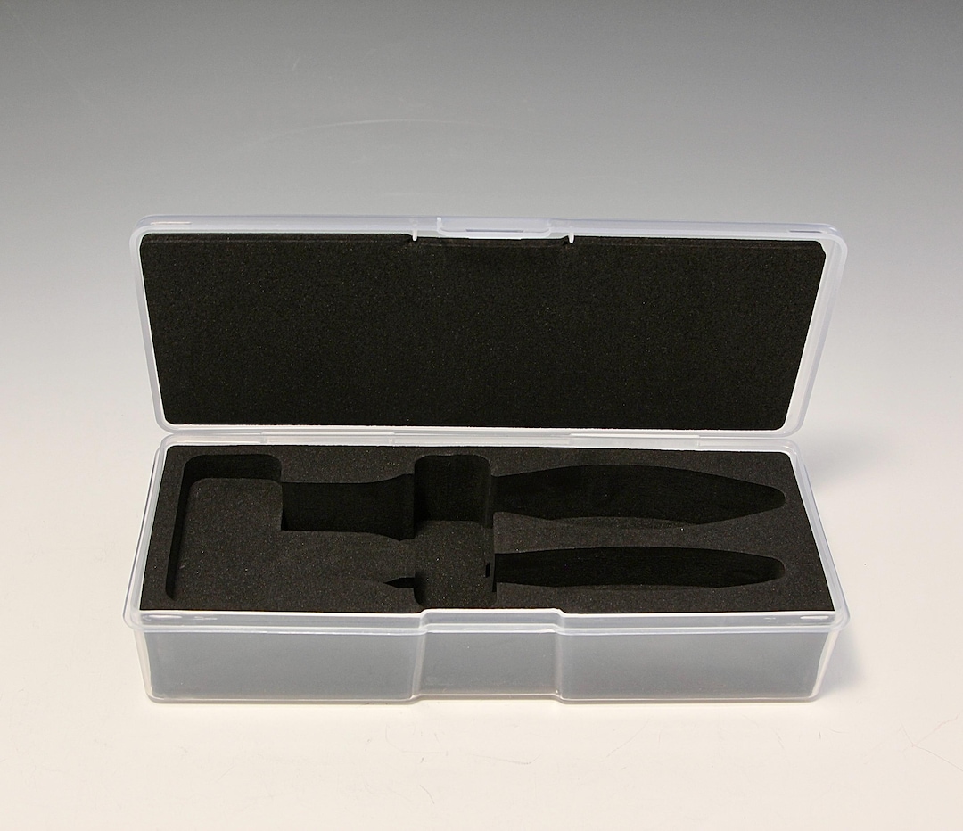 A Plastic Storage Box for 2 Tungsten Carbide Loop Tools (pear, Square ...