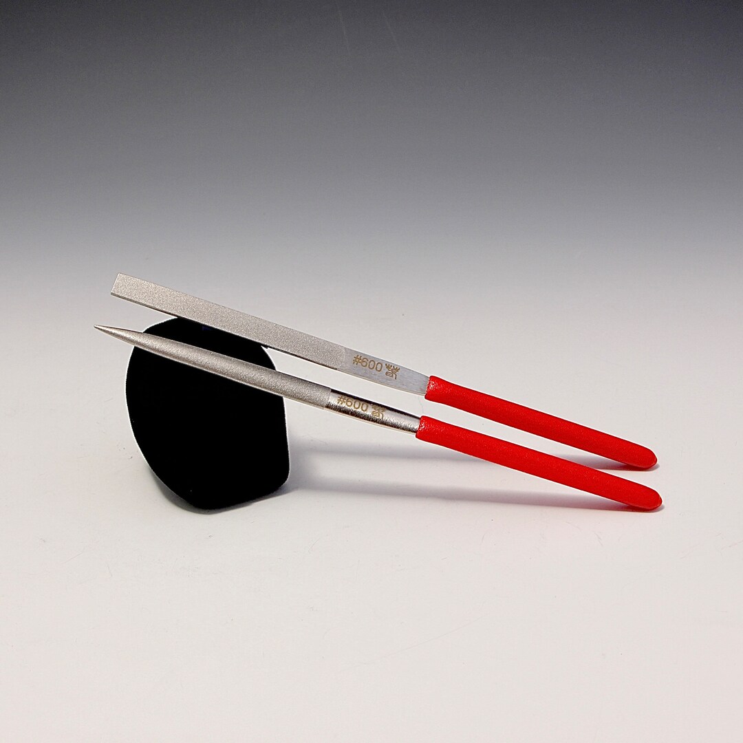 A Set of 2 Diamond File (600 Grit) for Resharpening Tungsten Carbide ...