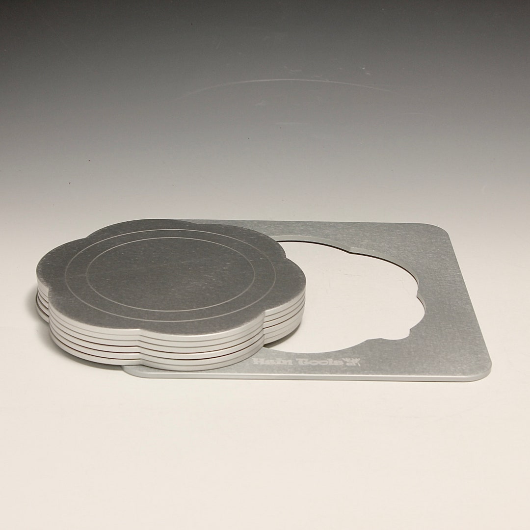 A Set of 6 Flower-shaped Aluminum Bat Inserts & Adapter for Hsin Tools ...