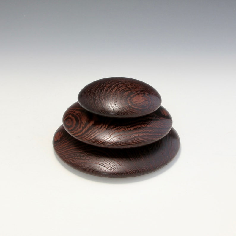 A Set of 3 Wenge Round Ribs for Throwing Perfect Bowls/plates | Etsy