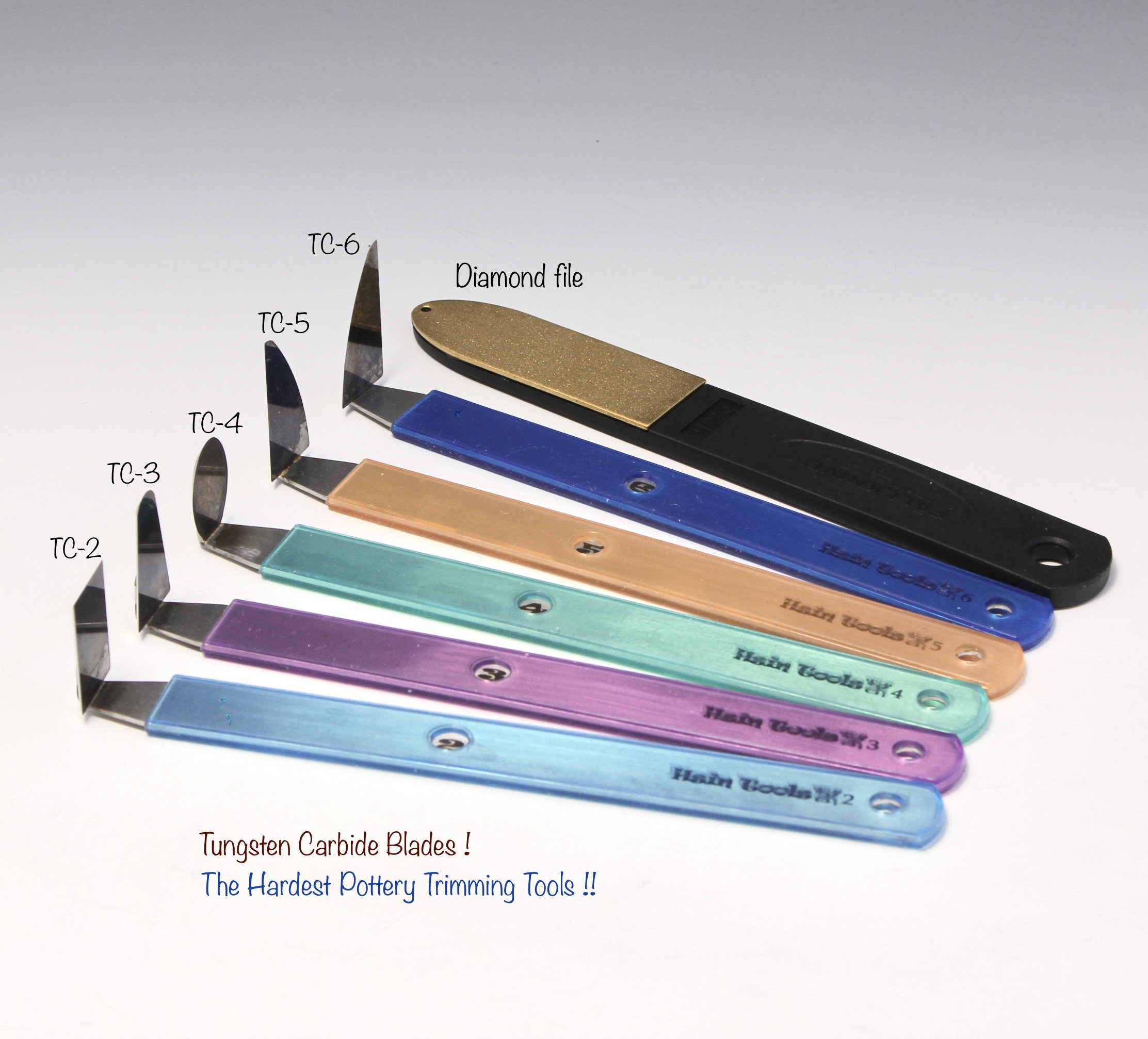 A Set of 5 Tungsten Carbide a Diamond Filethe Hardest - Etsy