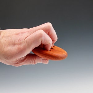 A 3” Padauk Wood Round Wooden Rib for Throwing Small Bowls and Mugs by ...