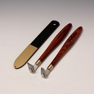 A Set of 2 Tungsten Carbide L-shaped Trimming Tools (TCW-2, TCW-3) With ...
