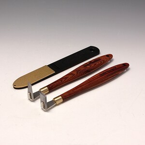 A Set of 2 Tungsten Carbide L-shaped Trimming Tools (TCW-2, TCW-3) With ...