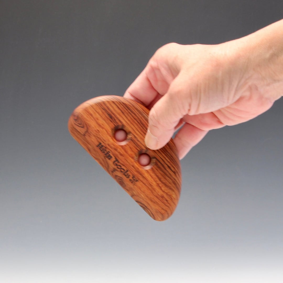 A #2 Small Half-round Mopane Rib for Throwing Cylinder/bowls (© Copy ...