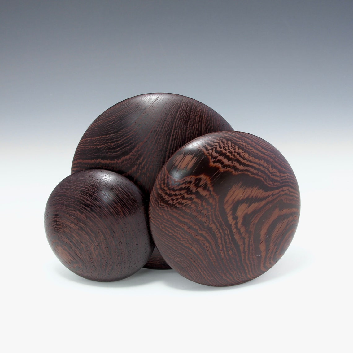 A Set of 3 Wenge Round Ribs for Throwing Perfect Bowls/plates (© Copy ...