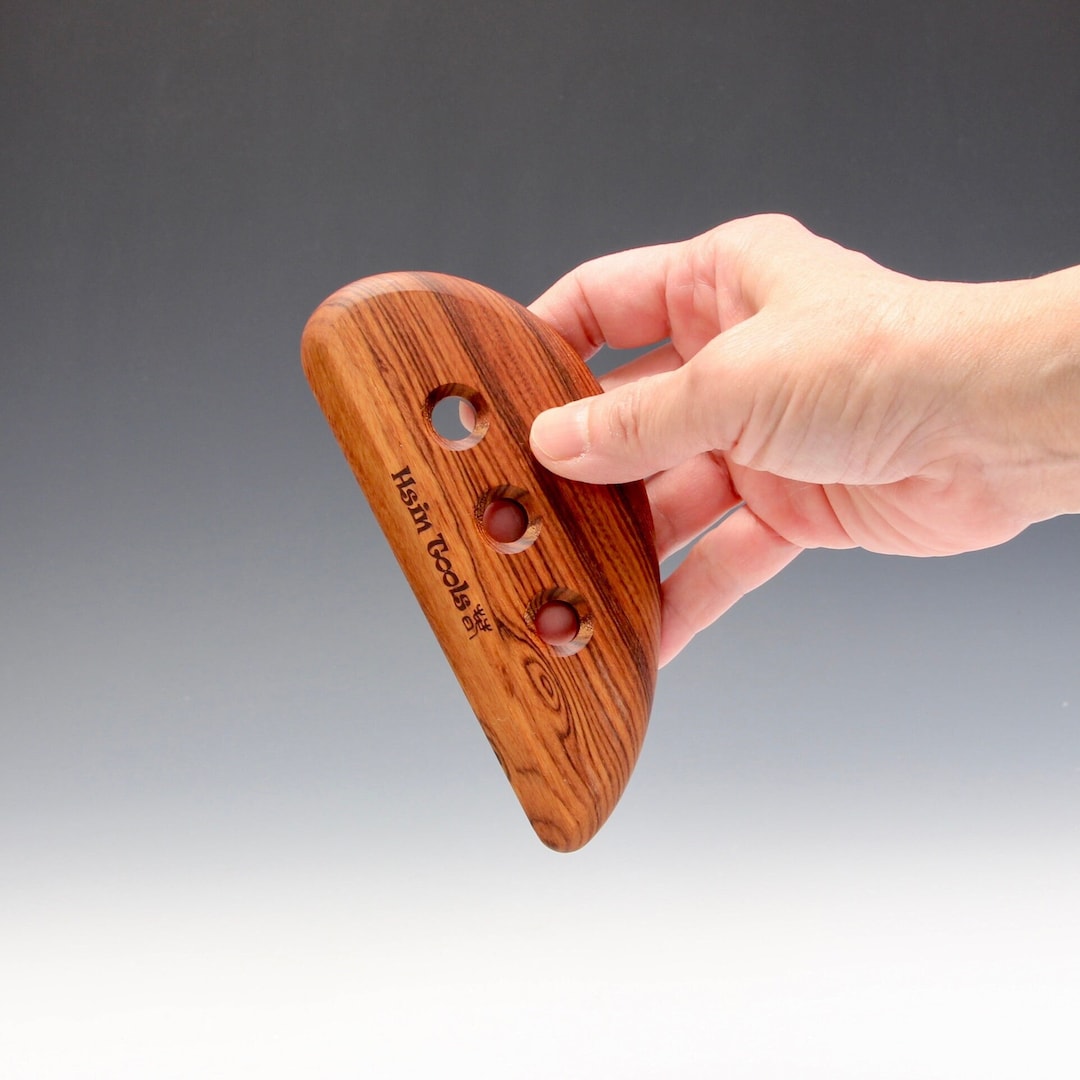 A #3 Medium Half-round Mopane Rib for Throwing Cylinder/bowls (© Copy ...