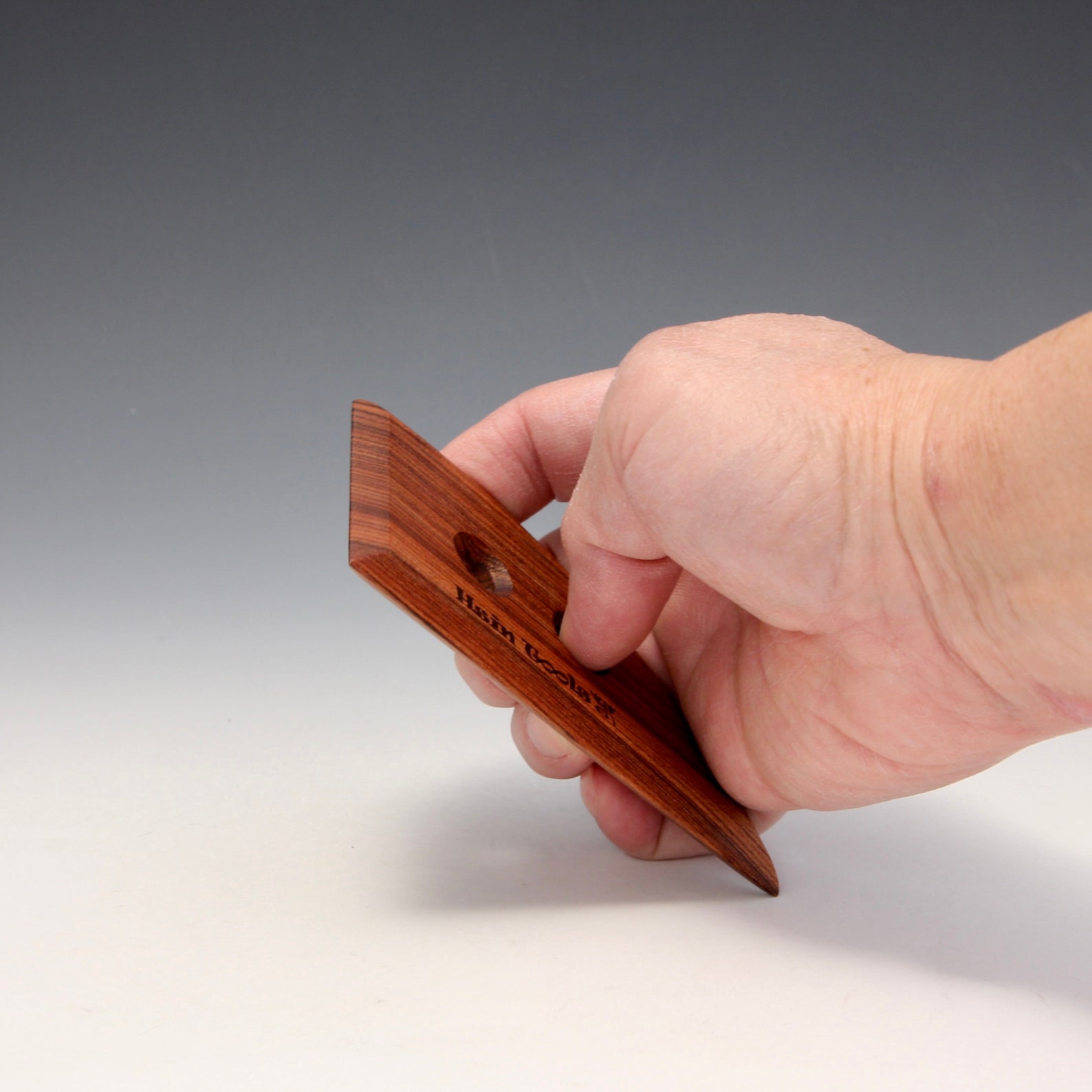 A 1 Triangular Mopane Wooden Rib for Throwing | Etsy