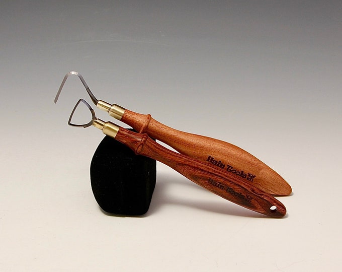 D & 7-shaped Open Loop Tools With Oval Mopane/rosewood Handles the ...