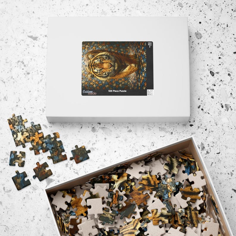 Ultra Impossible Tiger Puzzle Hyper-Realistic Bengal Tiger in Infinity ...