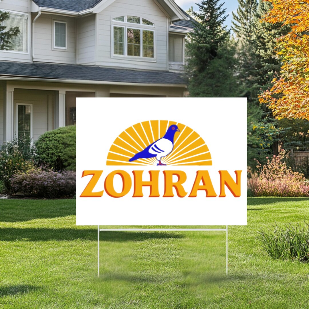 Zohran Mamdani Yard Sign, Zohran Mamdani I M A Muslim , Im A Democratik ...