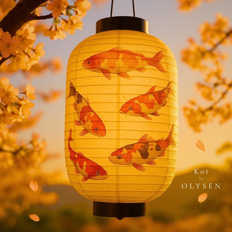 Paper Lantern Koi - Etsy UK