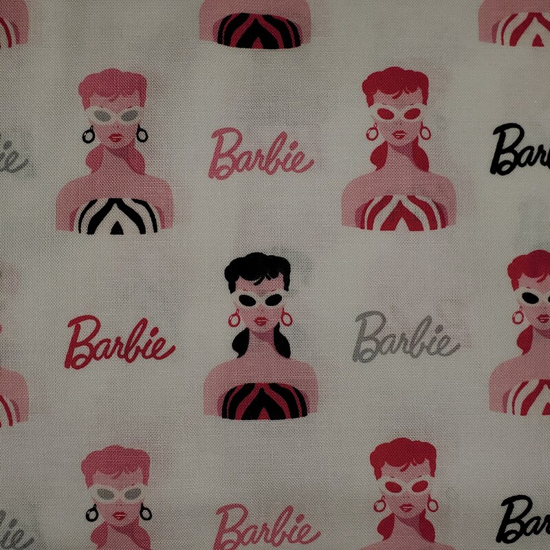 Barbie Fabric - Etsy UK