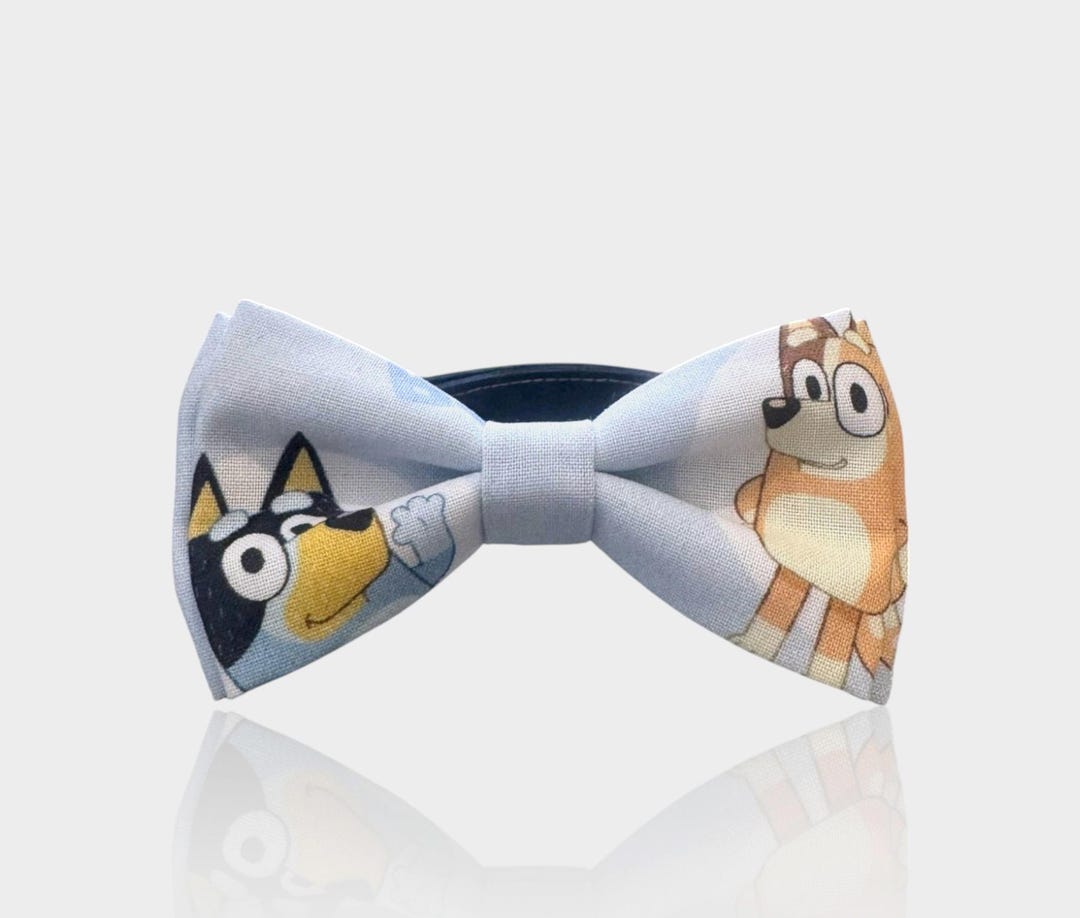 Bluey Bow Tie for Boys: Adjustable Neck Strap, Photo Prop - Etsy