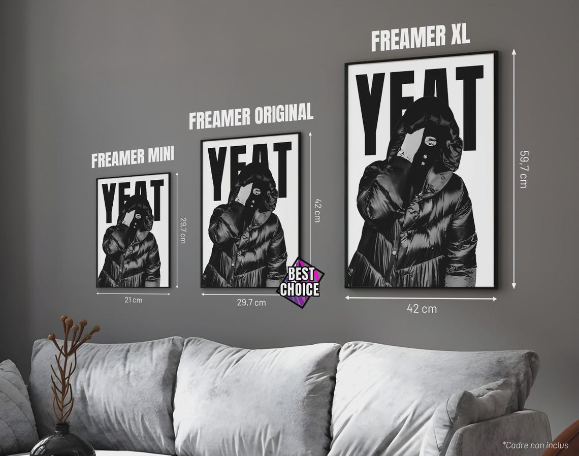 YEAT Poster — With Augmented Reality Animation - Etsy