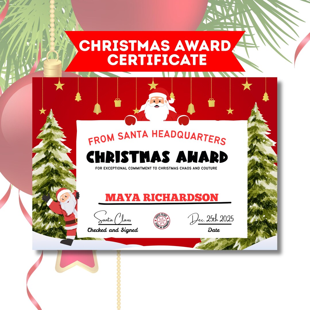 Fun Employee Award | Editable Canva Template (A4, Instant Download) - Etsy