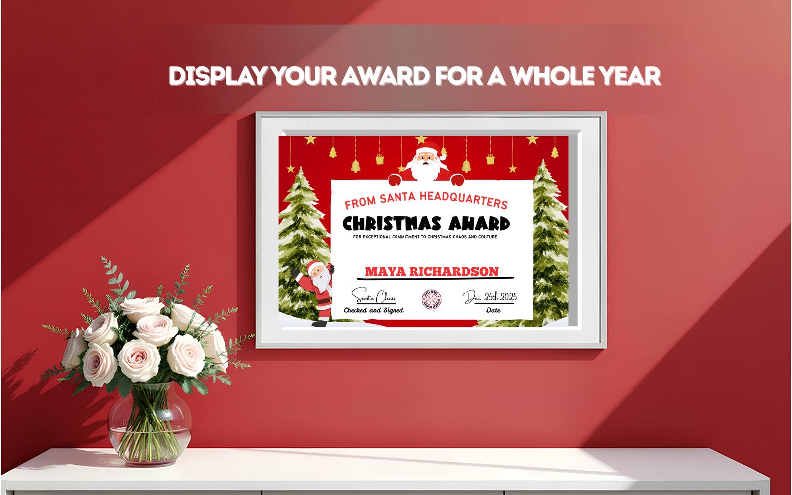 Fun Employee Award | Editable Canva Template (A4, Instant Download) - Etsy