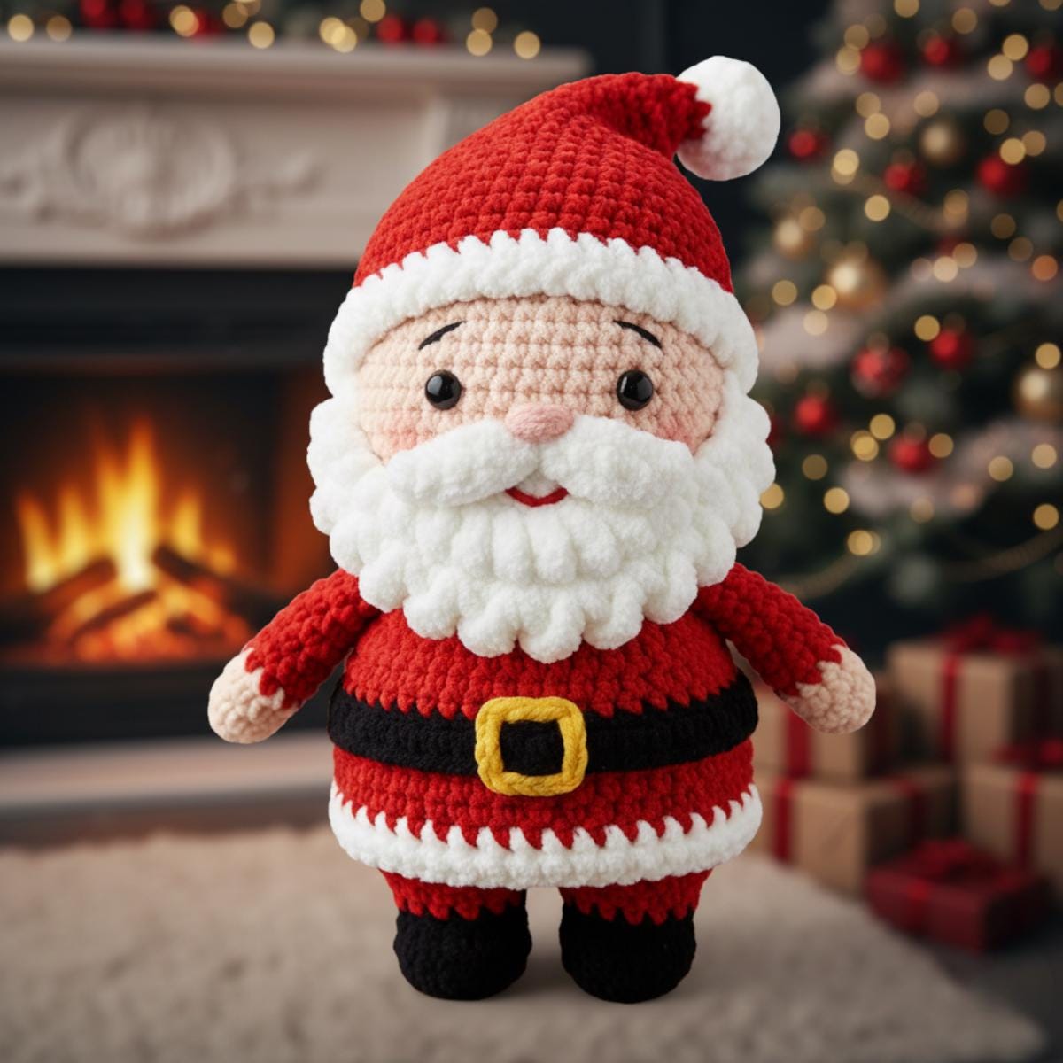 Santa Crochet Doll Pattern | Fun & Easy Christmas Amigurumi (PDF) - Etsy