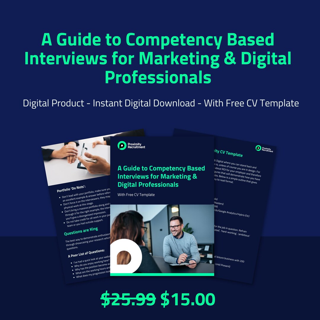 A Guide to Competency-based Interviews for Marketing & Digital ...